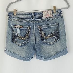 Vanilla Star | Shorts | Vanilla Star Junior 7 Distressed Short Jeans ...